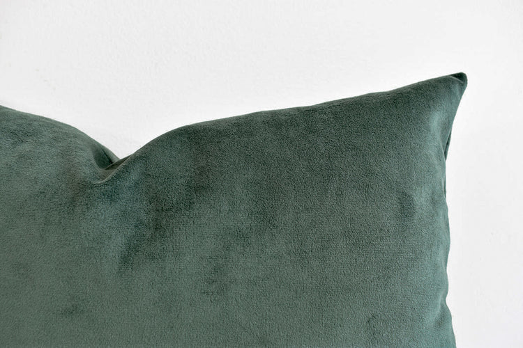 Velvet Pillow Cover - Pine